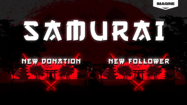 Samurai - Stream Overlay package – Imagine